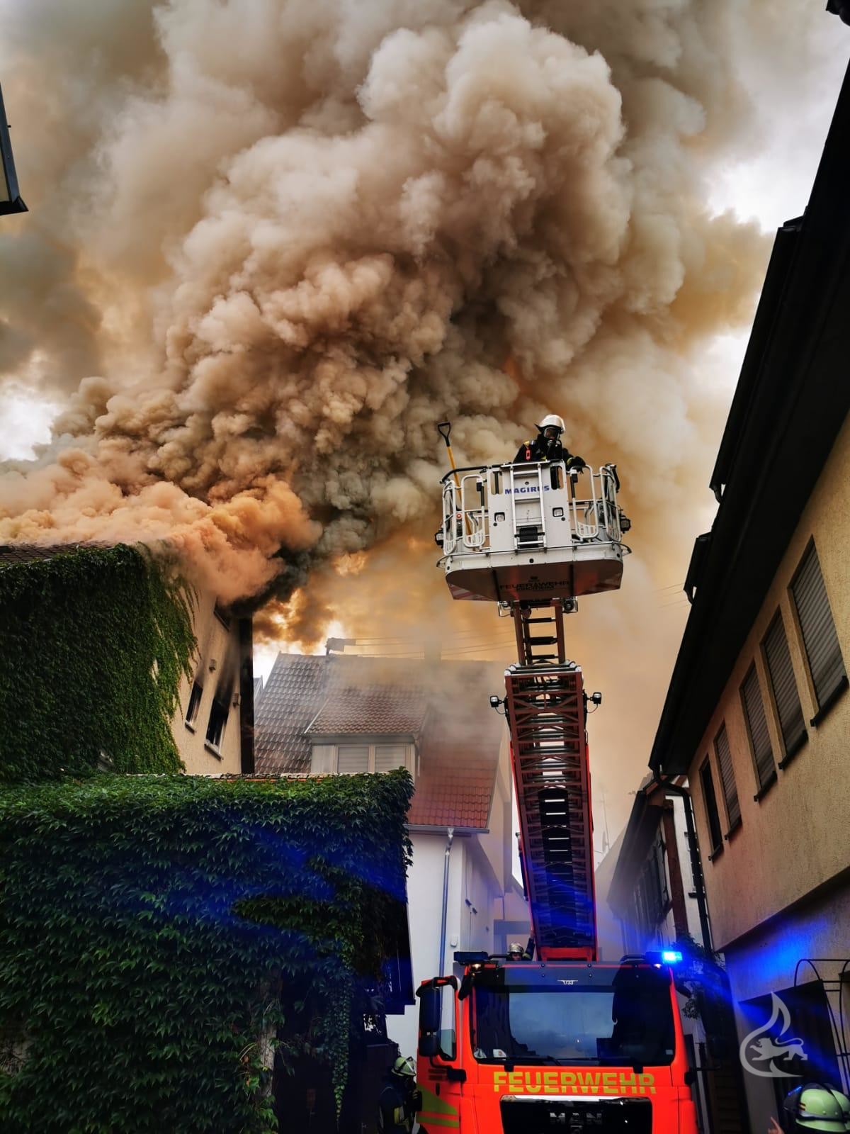 Brand Kirchheim Teck