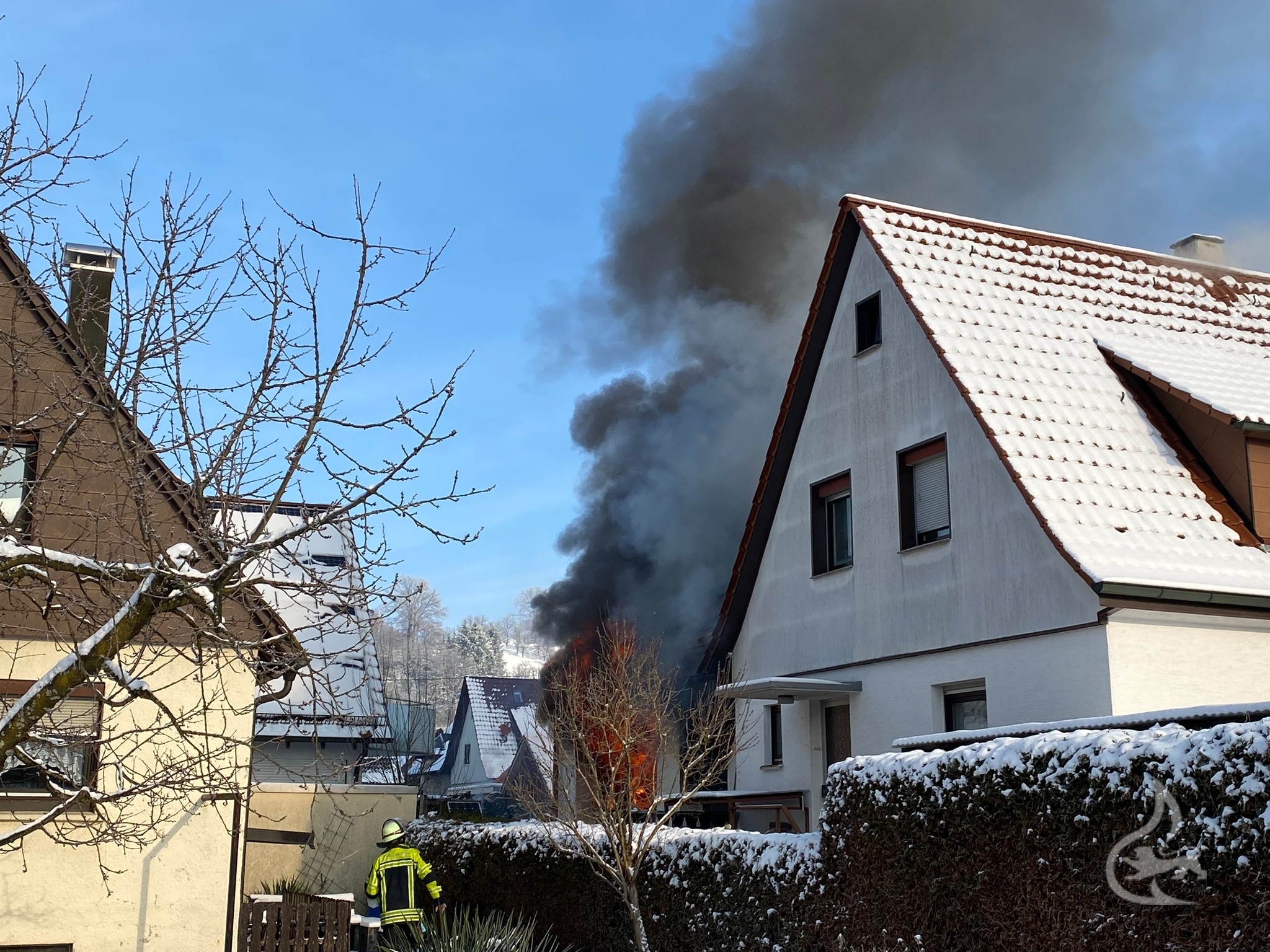Brand Kirchheim Teck