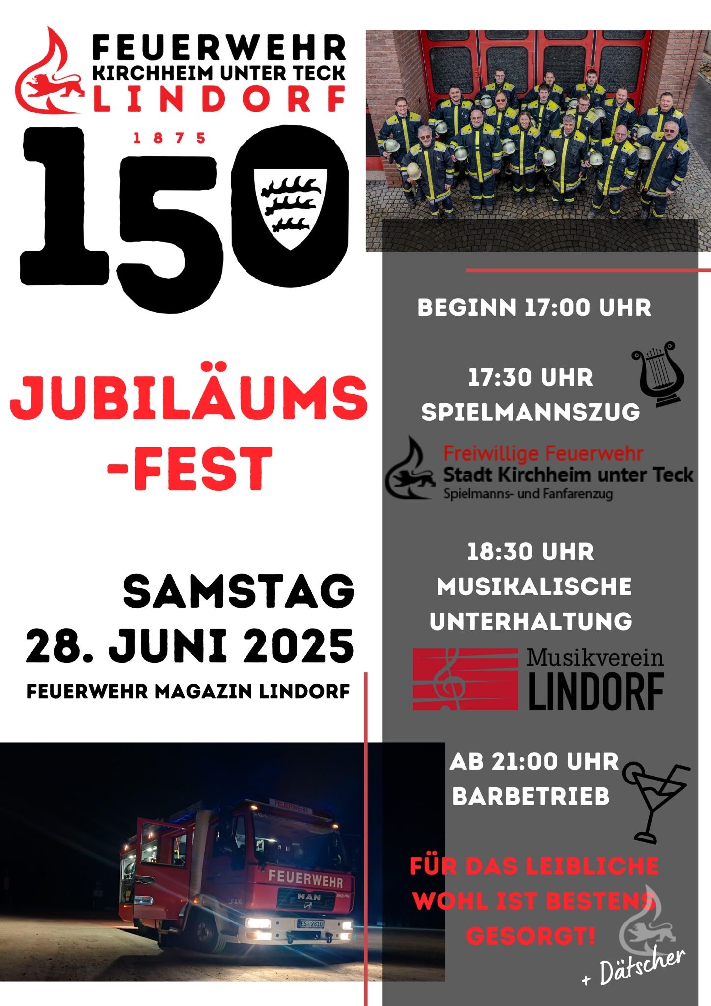 Die Abt. Lindorf feiert ihr 150-jähriges Jubiläum – Freiwillige ...