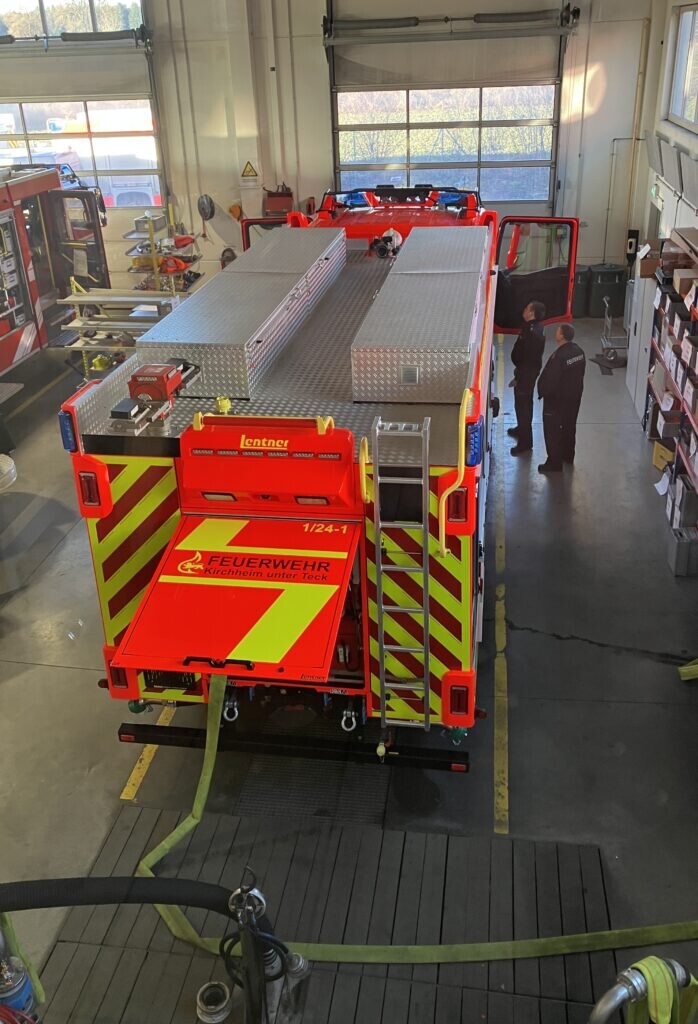 Neues TLF 4000 ausgeliefert – Freiwillige Feuerwehr Kirchheim unter Teck